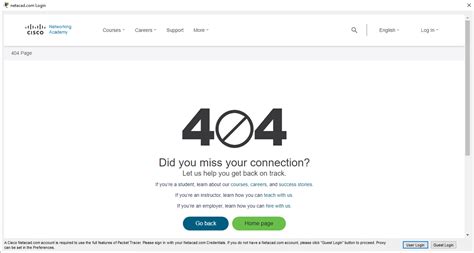 Login Page In Packet Tracer Page 4 Cisco Community
