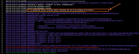 SSDT SqlPackage Thread Crashes With Error When Publishing Azure Player