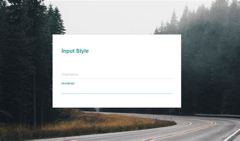 JavaScript Input Text Form Design Examples OnAirCode
