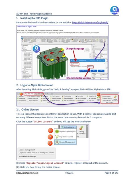 Alpha Bim Plugin Guideline Revit Api Revit Tools Pdf