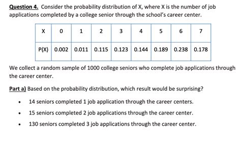 Question Consider The Probability Distribution Of Chegg