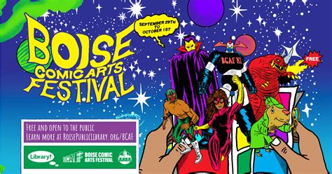Boise Comic Arts Festival Downtown Boise Id