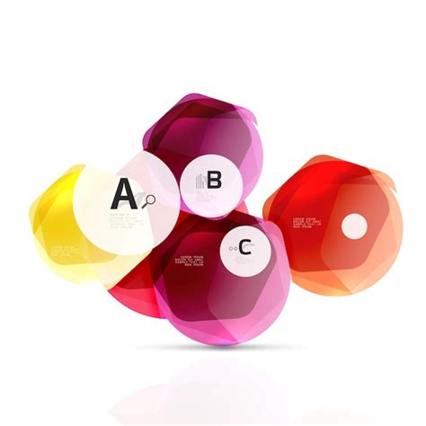 Premium Vector Geometrical Hexagons Abstract Background