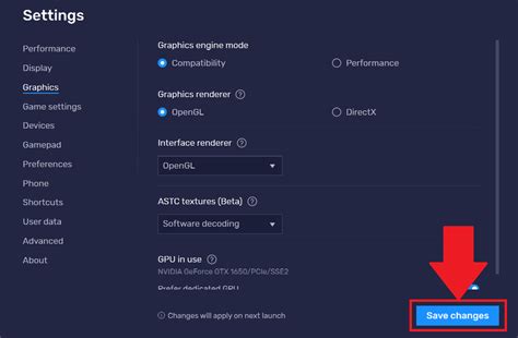 How To Switch The Interface Renderer Within Bluestacks 5 Bluestacks Support