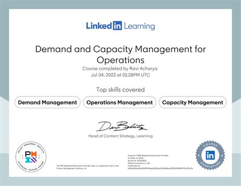 Ravi Acharya On Linkedin Certificate Of Completion