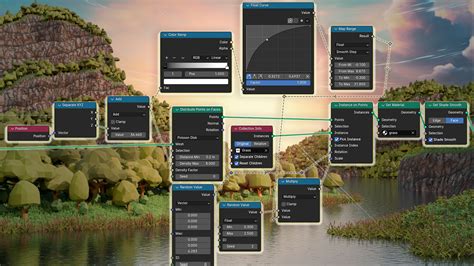geometry nodes in blender 4 create complex 3d models gamedev tv