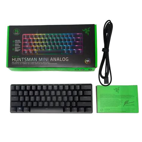 کیبورد گیمینگ ریزر مدل Huntsman Mini Analog آرانیکس