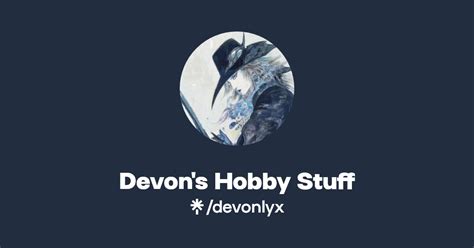 Devons Hobby Stuff Listen On Spotify Linktree