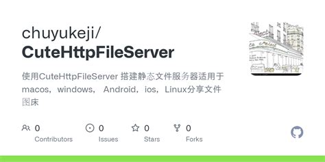 GitHub chuyukeji CuteHttpFileServer 使用CuteHttpFileServer 搭建静态文件服务器适用于macoswindows Android
