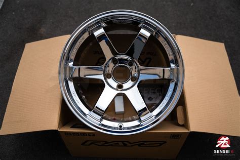 Volk Te37sl 18x10 5 15 5x114 3 Chrome Sensei 6