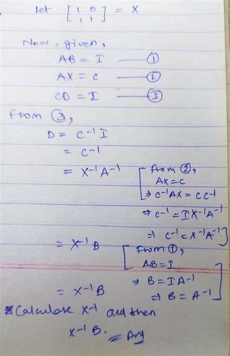 Linear Algebra Gate Cse 1996 Question 10