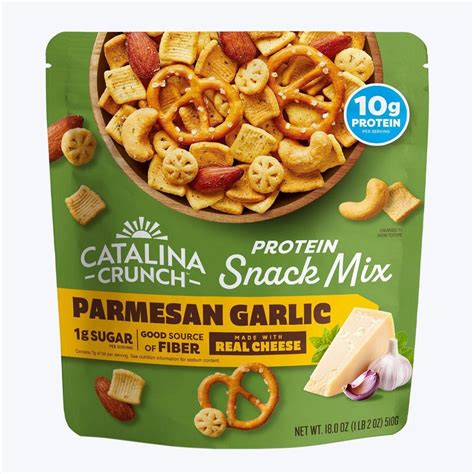 Catalina Crunch Parmesan Garlic Snack Mix 18 Ounce