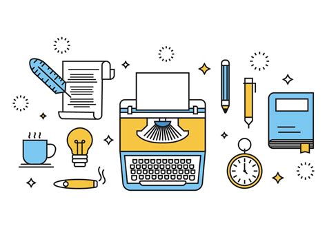 Writing Concept Vector Illustration 131929 Vector Art At Vecteezy