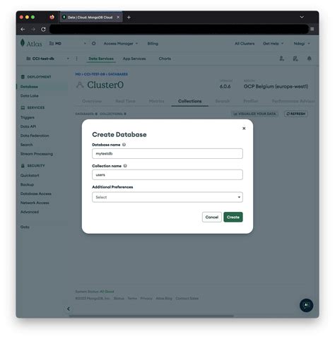 how to test a mongodb nosql database circleci