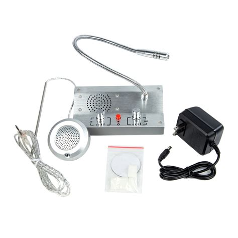 Window Intercom Two Way Intercom Talk Through Glass Intercom For
