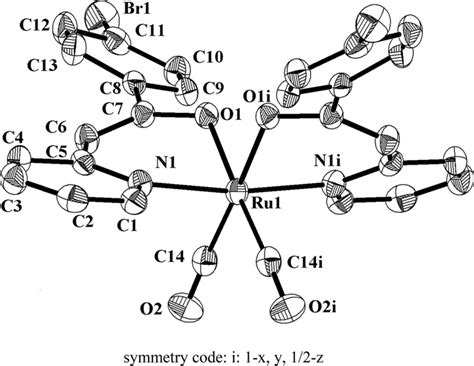 Molecular Structure Of 4 With Atom Numbering Scheme Thermal Ellipsoids
