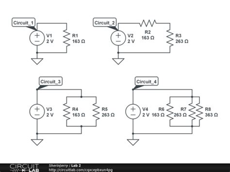 Lab Ohm S Law CircuitLab