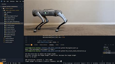 NEW COURSE Unitree Go Low Level Motor Control DroneBlocks
