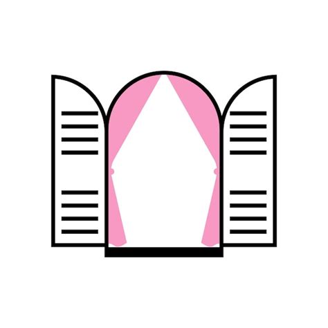 Window Logo Premium Vector