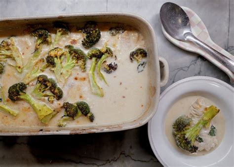 Baked Coconut Curry Cod In Broth