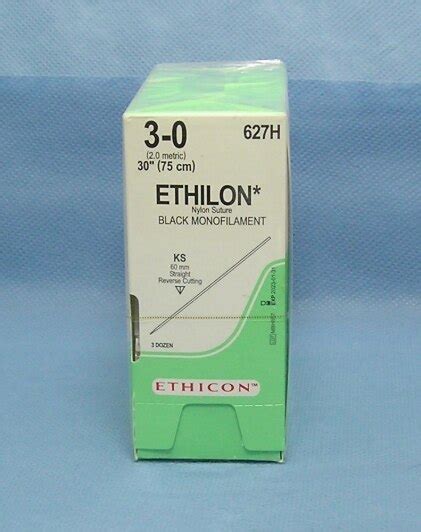 Ethicon Ethilon 3 0 Ks 30