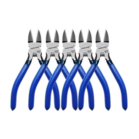 Wire Cutters 5 5 Pack Kaihaowin Precision Flush