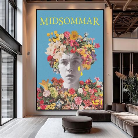 Midsommar Movie Poster Canvas Wall Art Limited Collection