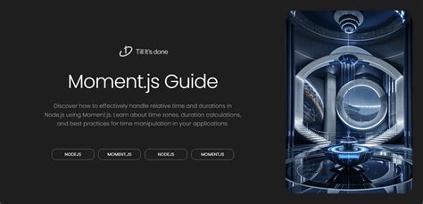 Format Dates And Times In Node Js With Moment Js