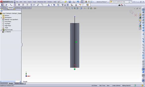 How To Make Square Thread Profile With Specific Dimension In Sw
