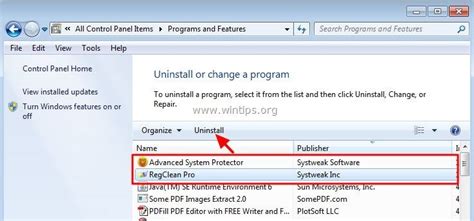 How To Remove Advanced System Protector Software WinTips Org