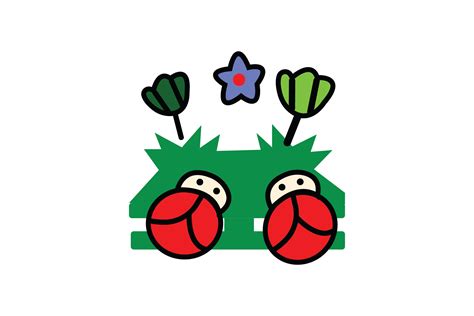 Garden Red Beetle Graphic By Ridastudio1 · Creative Fabrica