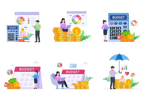 Budget Planning Finance Management Illustration 51455916 Vector Art