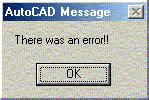 Error Trapping With Visual LISP AfraLISP