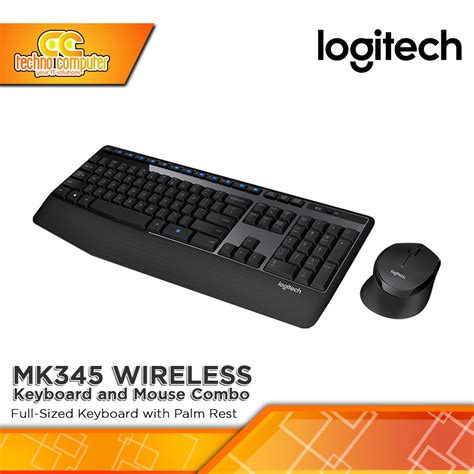Jual Logitech Mk345 Wireless Office Keyboard And Mouse Wireless Shopee Indonesia