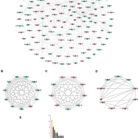 Construction Of Ppi Network Analysis Of Key Modules And Download