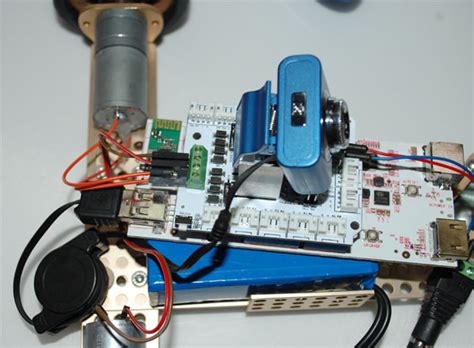 mount and configure pcduino for basic robot platform using linker block