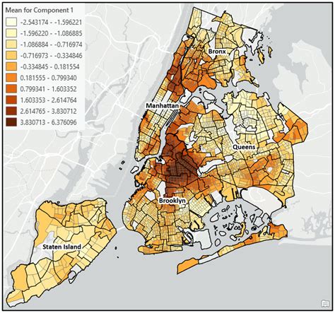 Creating A Gentrification Index Using Pca In Arcgis Notebooks