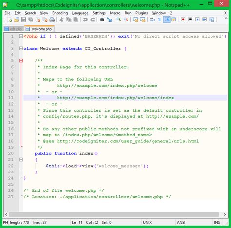 Cara Mengubah Tampilan Awal CI Codeigniter Dengan Tampilan Baru Pengenalan CI