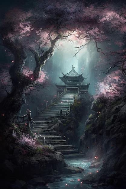 Premium Ai Image The Secret Garden Of The Dragon