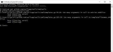 Problem Installing Wails On Windows Issue Wailsapp Wails GitHub
