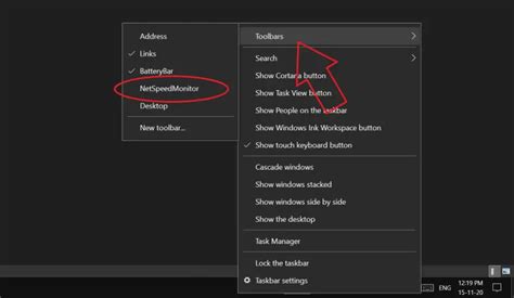 How To Show Internet Speed On Windows 10 Taskbar Gadgets To Use
