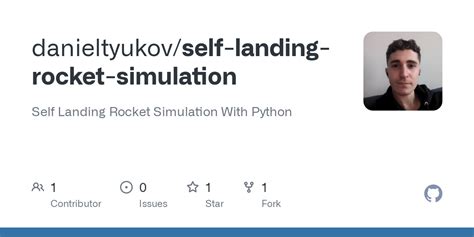 GitHub Danieltyukov Self Landing Rocket Simulation Self Landing Rocket Simulation With Python