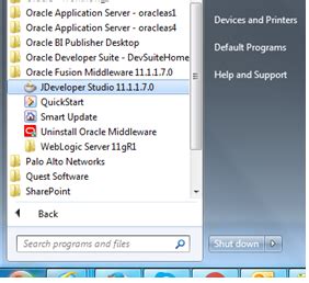 Oracle Apps Learning Kishore ADF Jdeveloper Installing On Server And Local Machine