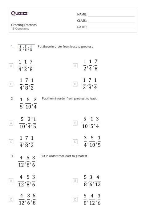 50 Ordering Decimals Worksheets On Quizizz Free And Printable