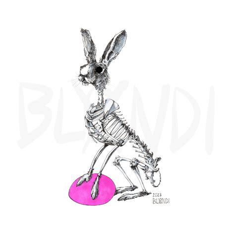Ghost Rabbit BlondiArt