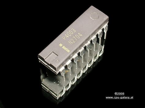 Cpu Galaxy At Vintage Inte 4003 Ram Section