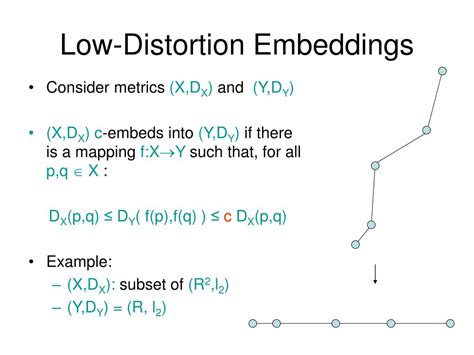 Ppt Approximation Algorithms For Low Distortion Embeddings Into The