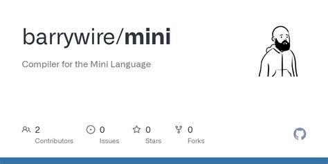 github barrywire mini compiler for the mini language