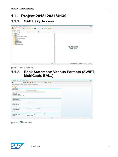 Sap Fico Tutorial Pdf Banks Banking