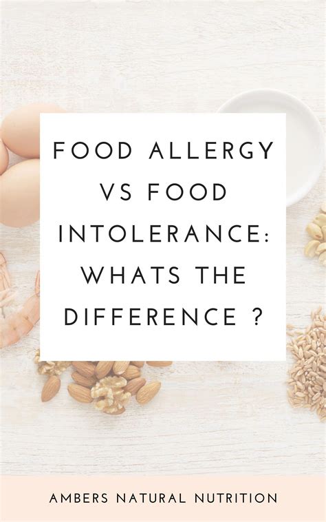 Food Allergy Vs Food Intolerance Whats The Difference Artofit